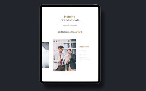 33 Holdings Ui Design 916 Minds