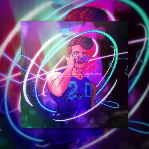 Neon Glasses On Behance