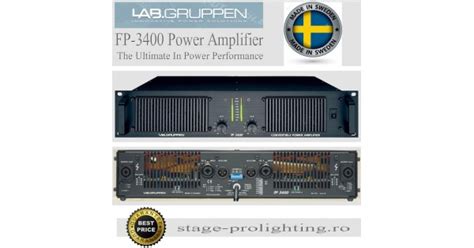 Lab Gruppen Fp 3400 Power Amplifier