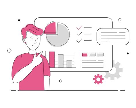 Premium Vector Admin Dashboard Concept Illustration