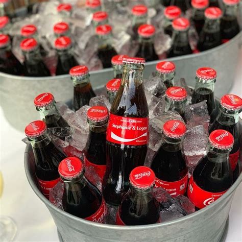 Custom Coke Bottles For Memorable Wedding Favors
