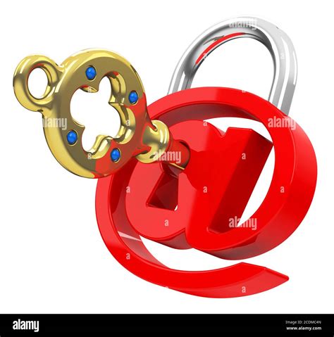 The E Mail Key Stock Photo Alamy