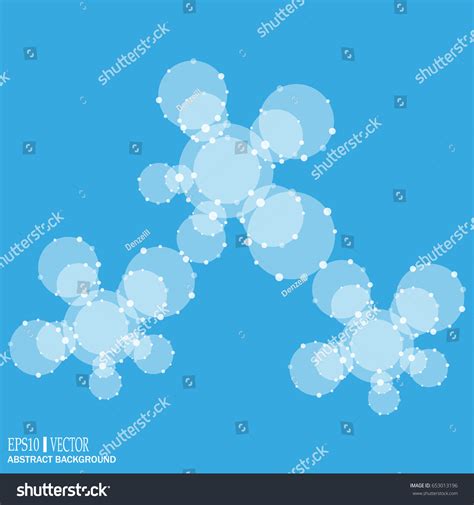 Design Technology Network Backgound Connection Concept Stock Vector Royalty Free 653013196