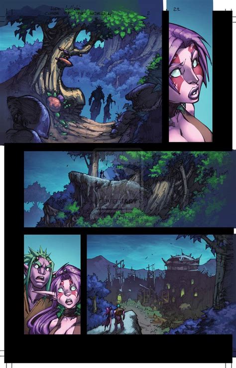 WoW Curse Of The Worgen 2 Pg22 By Tonywash On DeviantArt Concept Art