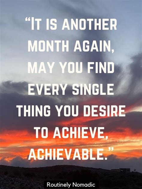 95 Happy New Month Quotes And Wishes Routinely Nomadic