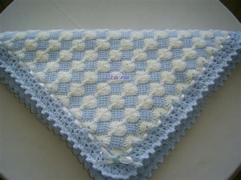 Детский плед крючком для новорожденных схемы и описание