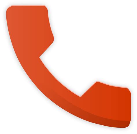 Red Phone Icon Png Clipart Best