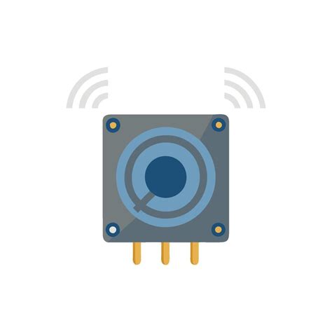 Compact Piezoelectric Buzzer Icon For Devices 55902934 Vector Art At