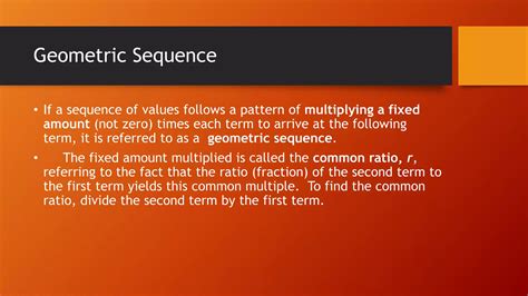 Number Sequences And Patterns Ppt
