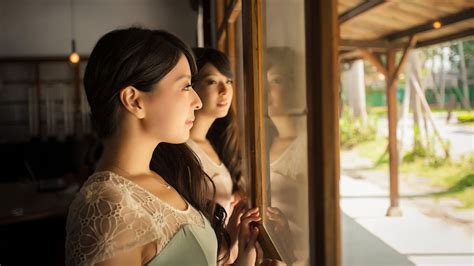 Chinese Twins Beauty Girls Photo Hd Wallpaper Preview