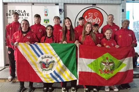 Sul Cocalenses Conquistam 10 Medalhas No Brasileiro De Karatê Cocal 360