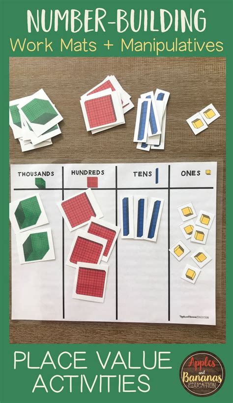 Place Value Activities Place Value Activities Place Values Math