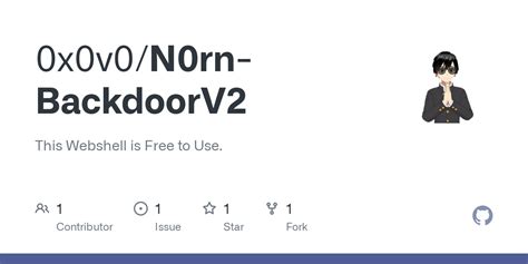 Github 0x0v0n0rn Backdoorv2 This Webshell Is Free To Use