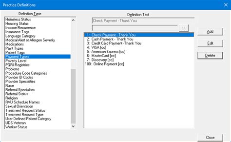 Customizing Payment Types Dxe Pay