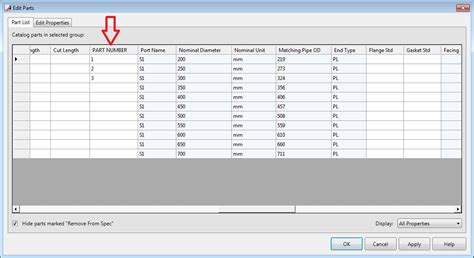 Adding A Column In The Catalog Browser So I Can Filter Out Parts