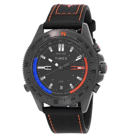 Timex Expedition North Tide Temp Compass Quartz Black Dial Mens Watch