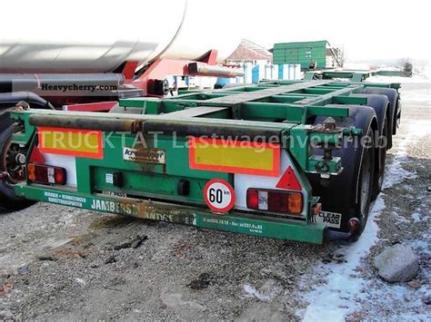 Multi Container Chassis Heavy Duty Super 1999 Swap Chassis Semi Trailer Photo And Specs