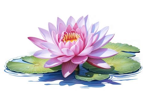Plant Illustration Flower Lily Inflorescence Premium Photo