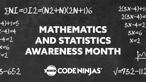 Code Ninjas Pensacola On Linkedin April Is National Mathematics And Statistics Awareness Month