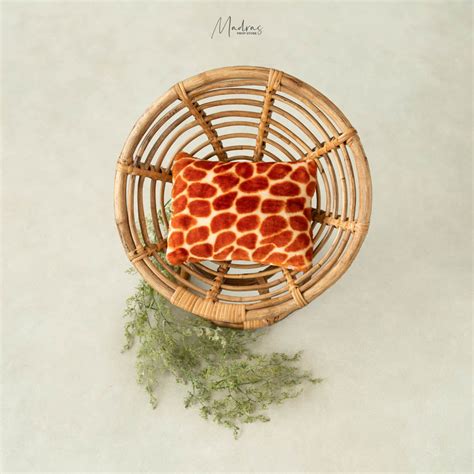 Giraffe Skin Pillow Madras Prop Store