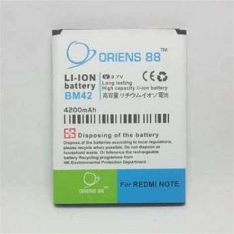 Jual Baterai Batre Battery Double Power Xiaomi Redmi Note Bm Shopee Indonesia