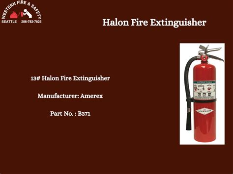 Ppt Use Of Halon Fire Extinguisher Powerpoint Presentation Free
