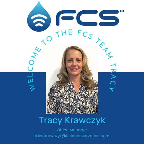 Meet Our New Office Manager Tracy Krawczyk Fluid Conservation