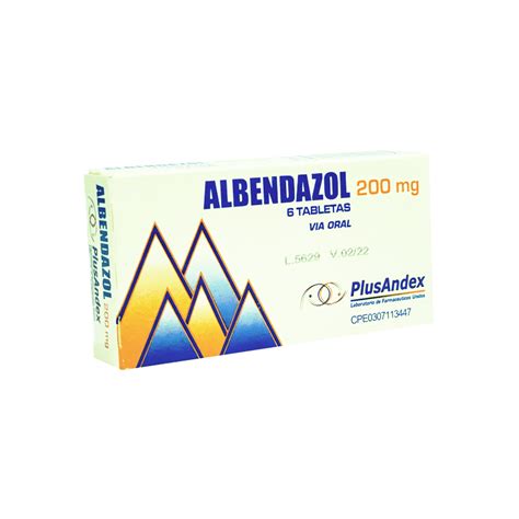 Desparasitante Albendazol Mg Adulto Tabletas PlusAndex Gran Feria PZO