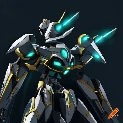 Detailed Light Mech In Code Geass With Powerful And Athletic Design On Craiyon