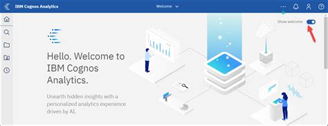 Getting Started With Cognos Analytics Bcit