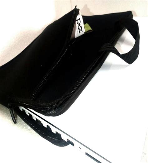 Capa Case Pasta Notebook Com Bolso 17 Polegadas Preto Madeiramadeira