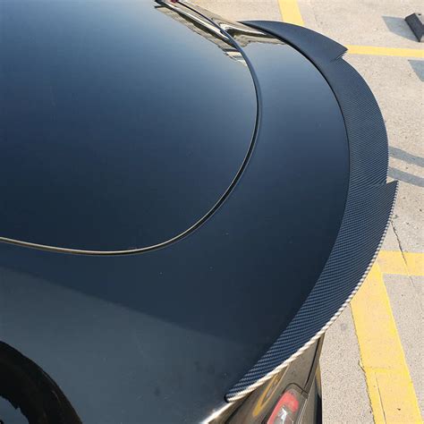 Tesla Model Y Carbon Fiber Trunk Spoiler Jl Motoring