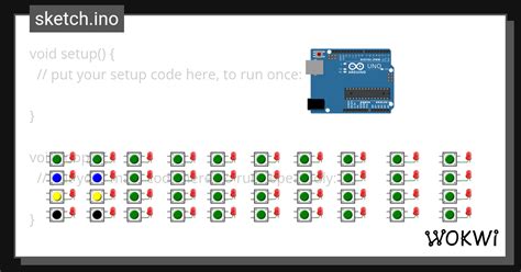 Keyboard Wokwi Esp32 Stm32 Arduino Simulator