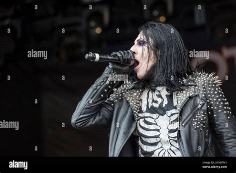 Chris Cerulli Of Motionless In White Performs During The Rock On The Range Festival At Columbus