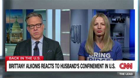 Brittany Alkonis Reacts To Husbands Confinement In The U S Cnn