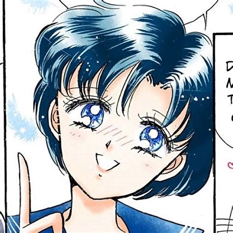 Sailor Mercury Icon Em 2024 Ilustrações Retro Anime Ilustrações