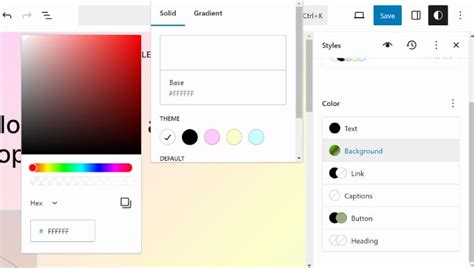 How Do I Change The Background Colour Of A Picture In Wordpress