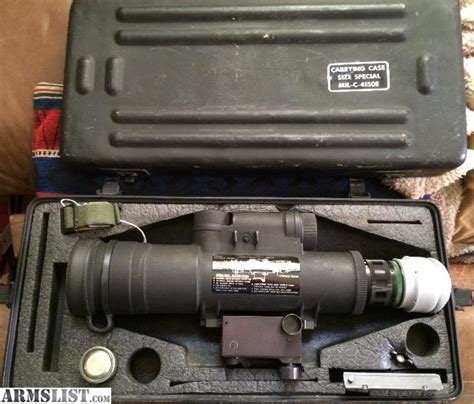 ARMSLIST For Trade AN PVS Night Vision Scope