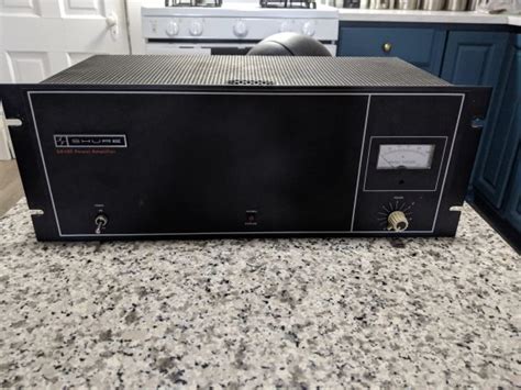 Shure Sr105b Power Amplifier 1979 W Carrying Case Getproaudio