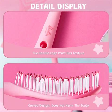 Miniso Miniso Barbie Collection Heart Vent Brush Vertical Bone Comb