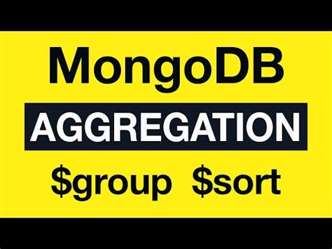 Learn Aggregation Example Group And Sort MongoDB Aggregation Tutorial Mind Luster