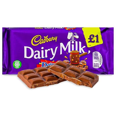 Cadbury Dairy Milk Daim Chocolate Bar 120g
