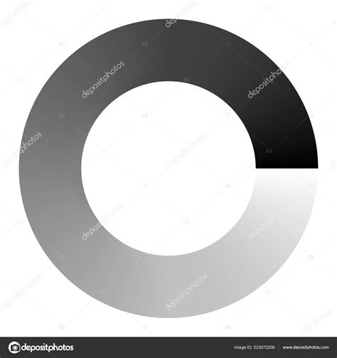 Progress Steps Phases Indicator Preloader Buffer Shape Circle Circular Loading Stock Vector By