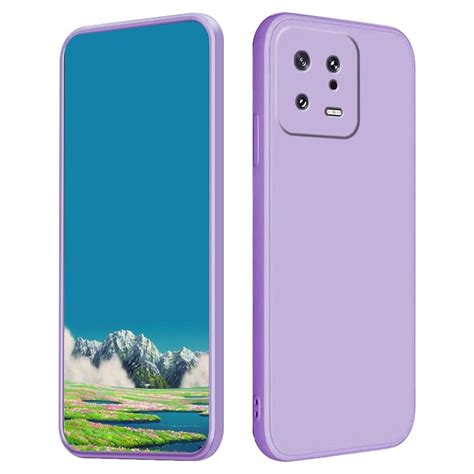 Ripley Carcasa Funda Para Xiaomi Goma Lila