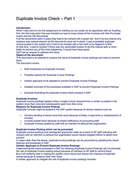 A Duplicate Invoice Is When A Business Sends More Than One Copy Of The Samk Pdf