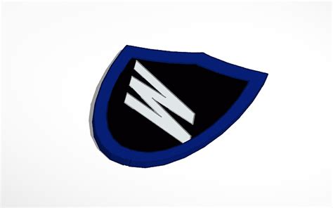 3d Design Black Sheild Tinkercad