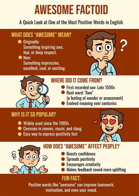 Free Awesome Factoid Template To Edit Online