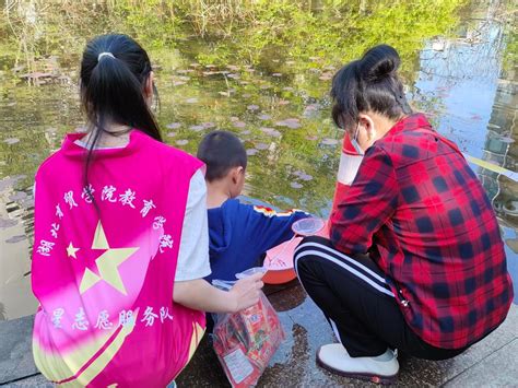 【学雷锋主题教育】守护生态，共同缔造——教育学院繁星志愿服务队助力结对社区生态保护活动 湖北商贸学院教育学院