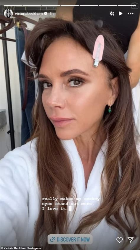 Victoria Beckham Reveals Her Perfectly Sculpted Face And Flawless Skin