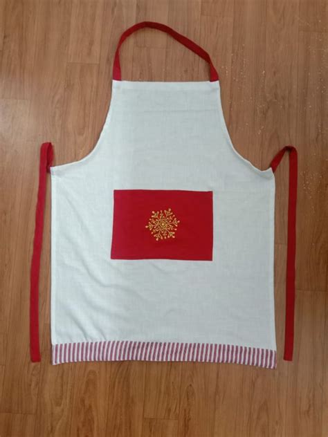 150gm All Cotton Kitchen Apron For Cooking Size 65x70cm At Rs 66 In